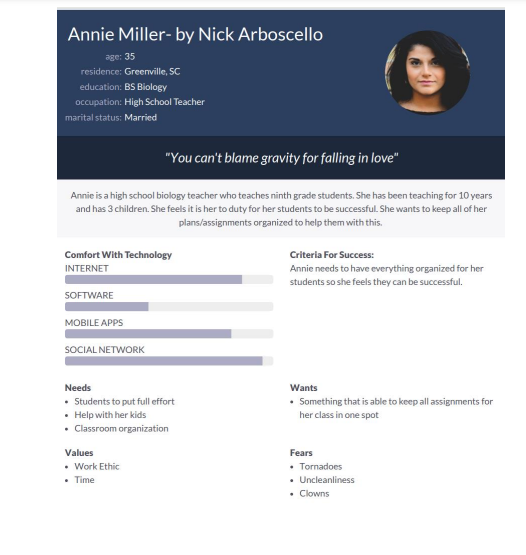 CSCE 190: Nick Arboscello